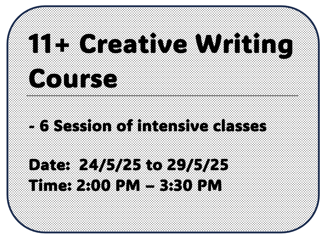 11+ Creative Writing Course - 11 plus tutoring Centre